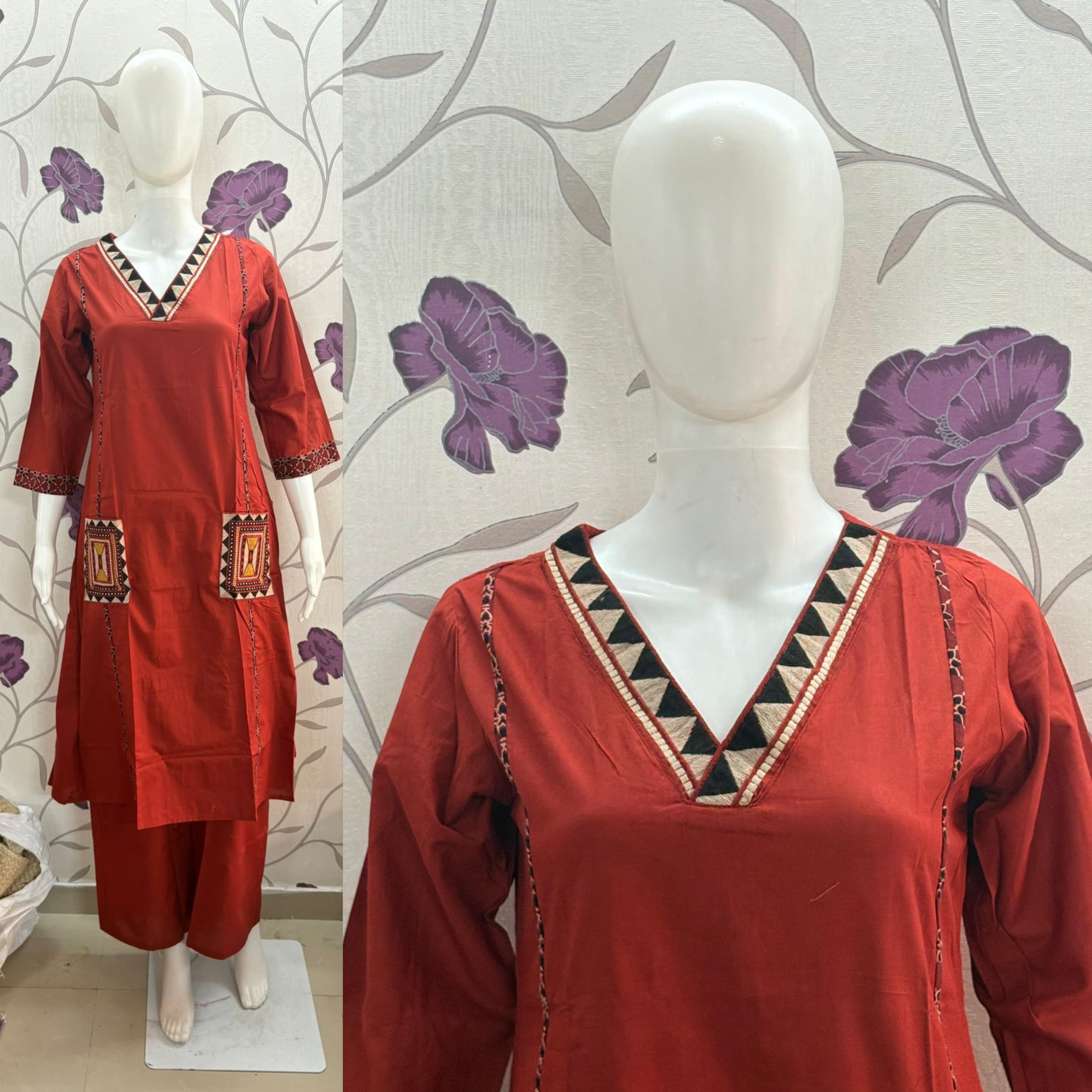 Pure cotton Dhabu Aline – houseoftara